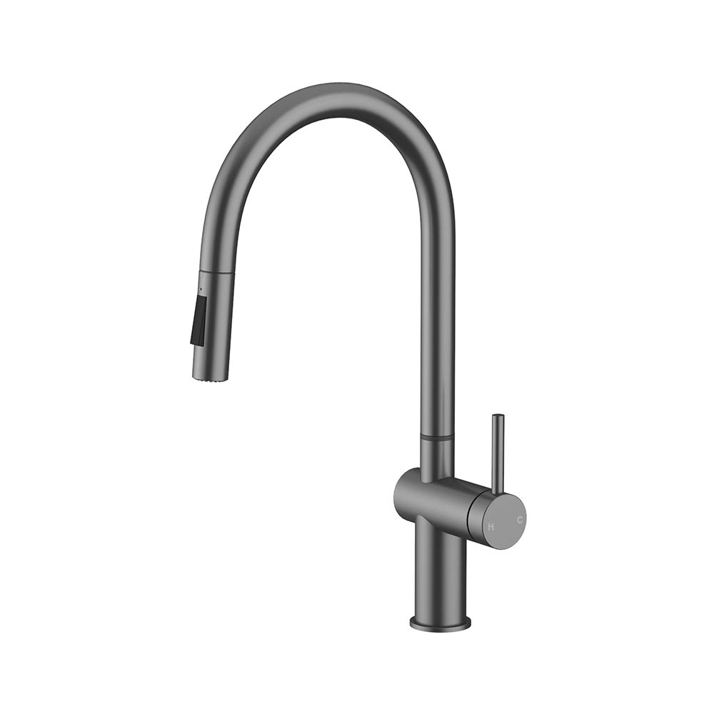 Pull Out Sink Mixer Gun Metal – Amoza Plumbing Solutions Pty Ltd