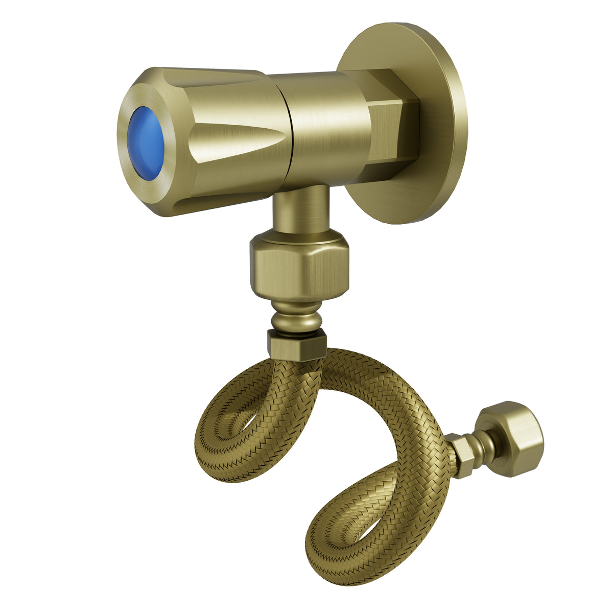 DN15 Mini 1/4 Turn C/D Cistern Kits Brushed Gold – Amoza Plumbing ...