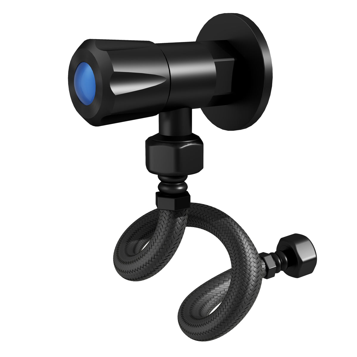 DN15 Mini 1/4 Turn C/D Cistern Kits Matt Black – Amoza Plumbing ...