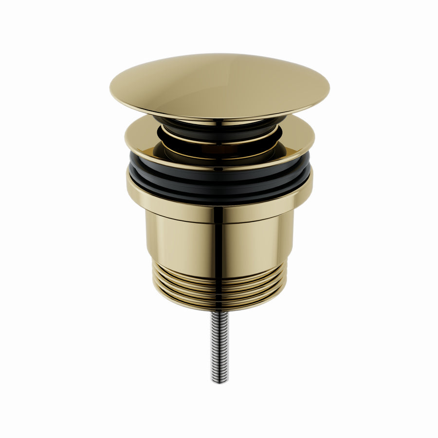 DN32/40 Universal Pop Up Waste Brushed Gold – Amoza Plumbing Solutions ...